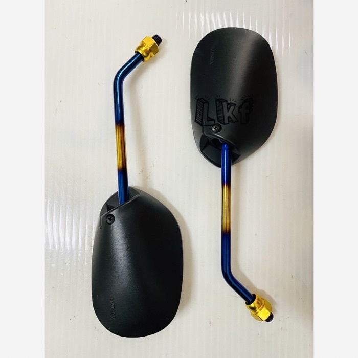 HONDA EX5/WAV100/SIDE MIRRORS TITANIUM RAINBOW RH/LH SET | Shopee Malaysia