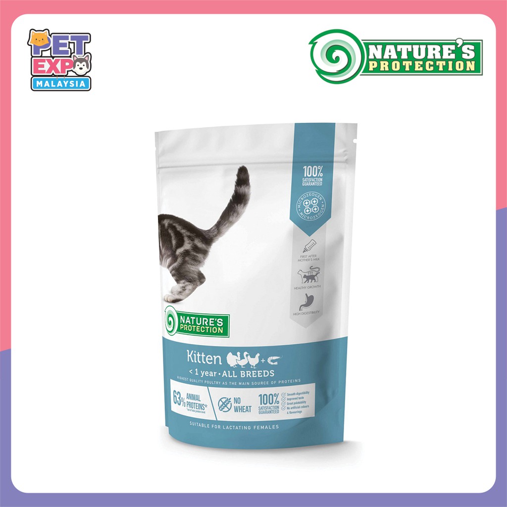 Nature's Protection Kitten Cat Food 400g | Shopee Malaysia