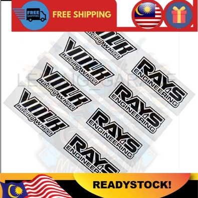 STIKER RIM TE37/RIM STICKER RAYS VOLK RACING TE37 | Shopee Malaysia