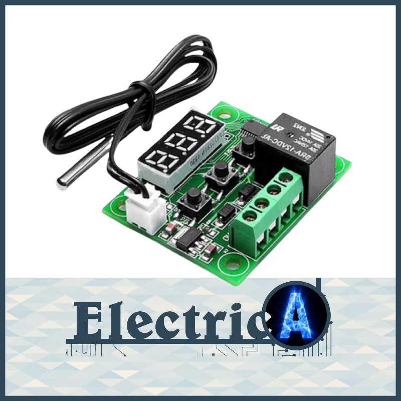 W1209 DC 12V LED Digital Thermostat Temperature Control Thermometer ...