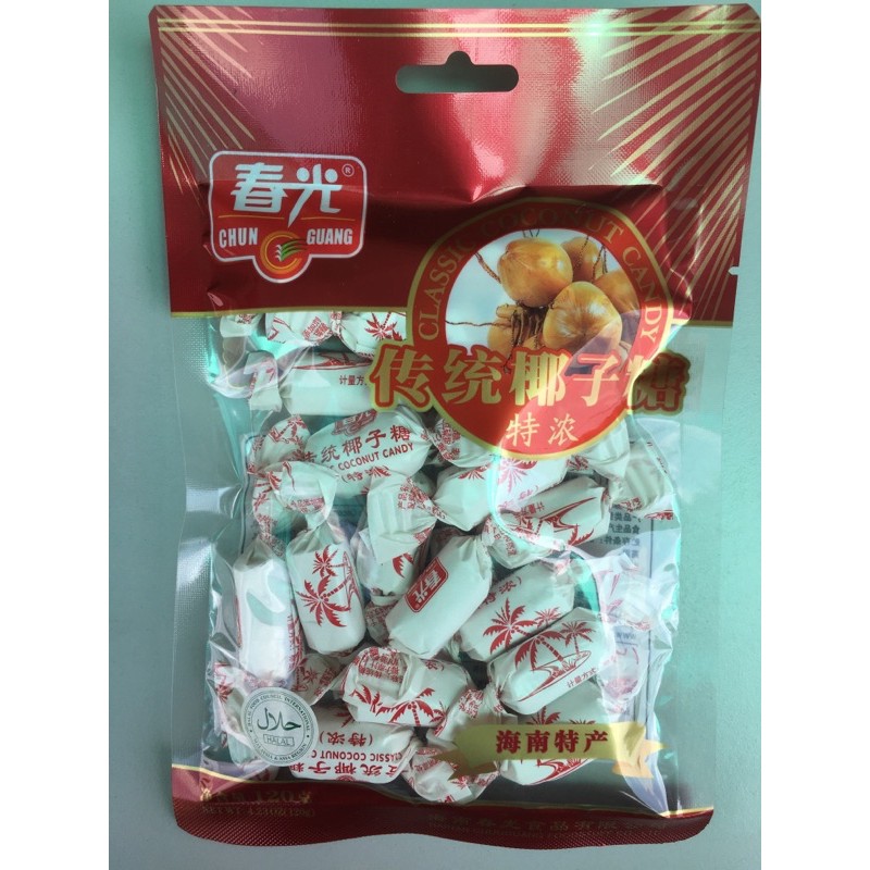 120G CHUNGUANG CLASSIC COCONUT/COCONUT GINGER CANDY GULA KELAPA/HALIA ...