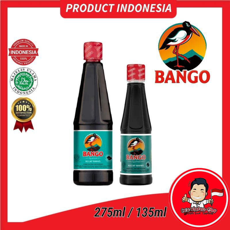 Bango / Wowin Kecap Manis Botol / Refill Sweet Sauce 135 ML / 275 ML ...