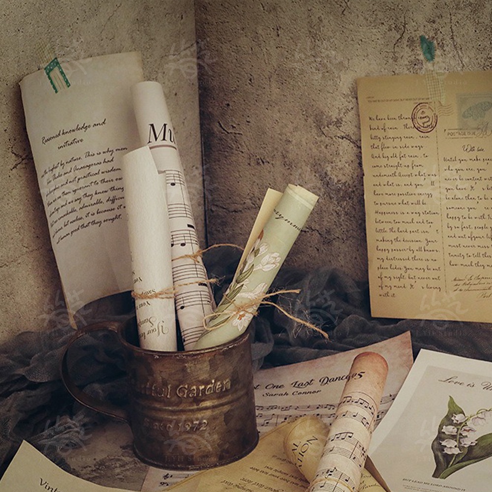 🇲🇾 𝒎𝒐𝒎𝒐//𝗣𝗔𝗣𝗘𝗥 Retro English Newspaper Props Retro Vintage Ins Style ...