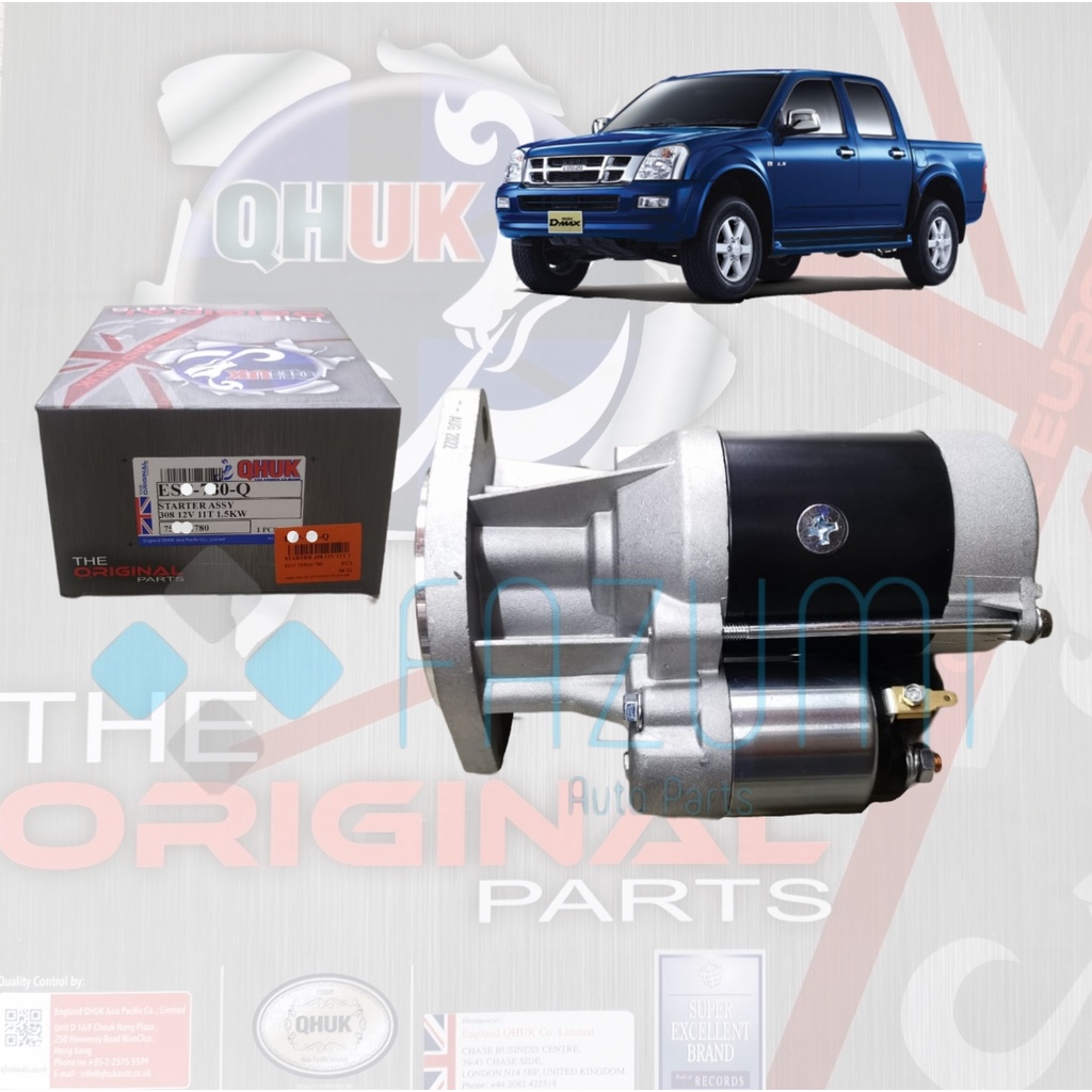 Isuzu D Max 3.0 2002 QHUK Starter | Shopee Malaysia