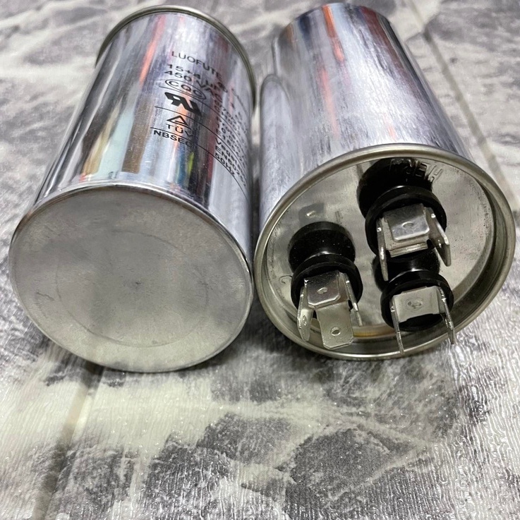 dual capacitor 9pin big size for washing machine running motor double ...