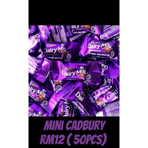 MINI Cadbury (50pcs) | Shopee Malaysia