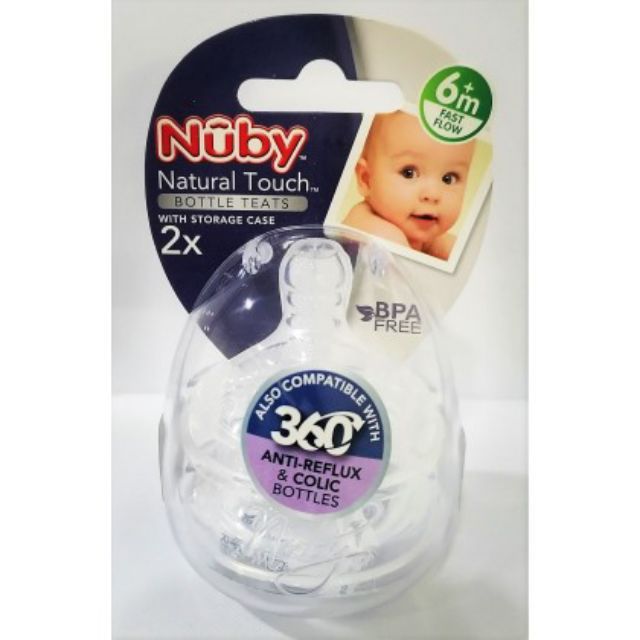Nuby replacement nipples flow. | Shopee Malaysia