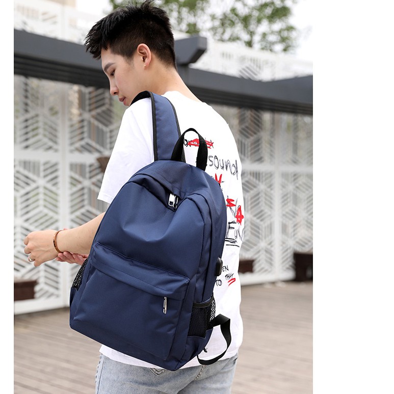 travel backpack college wind computer ba Korean men's shoulder bag ...