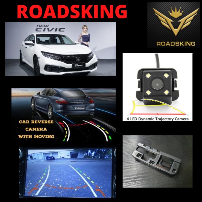 HONDA CIVIC FC Parking Rear View Reverse Camera + Casing Cover | Shopee ...