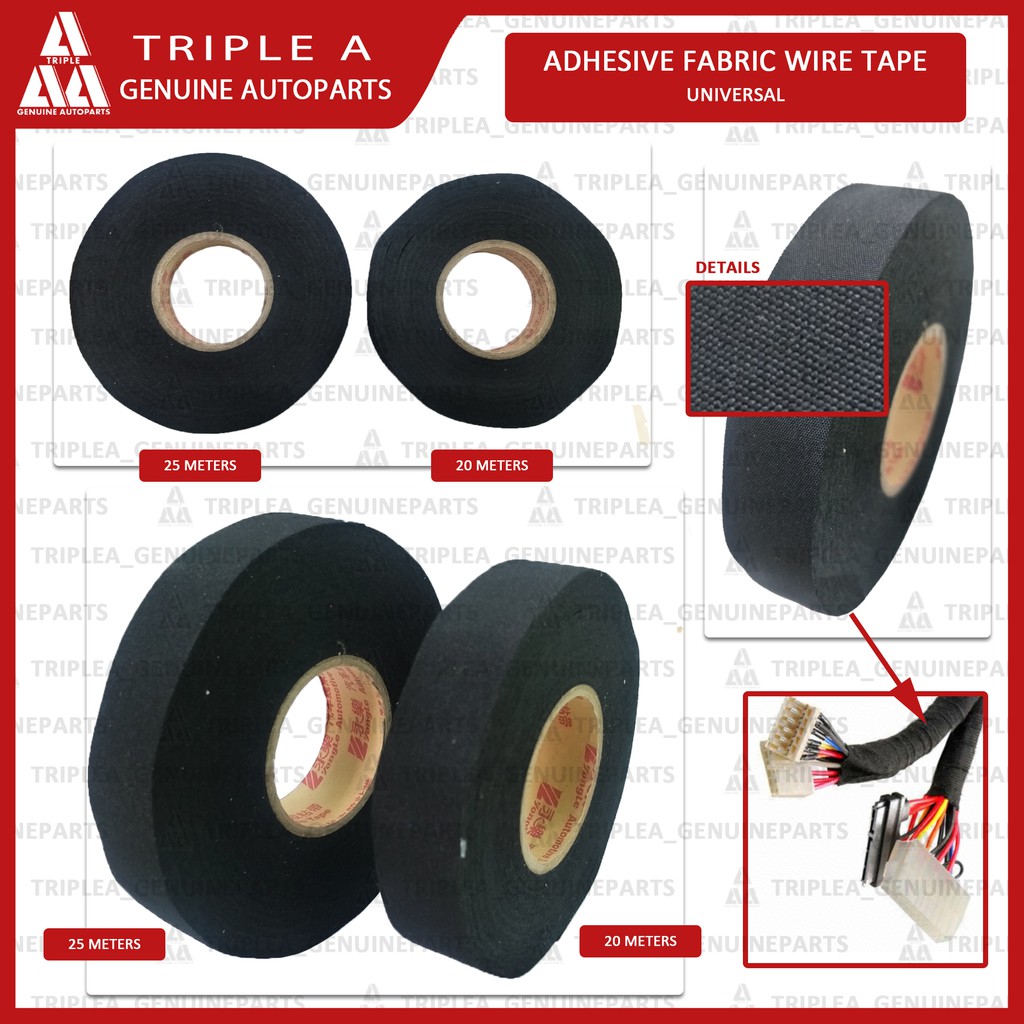 Adhesive Wire Fabric Cloth Tape Automotive Electric Car Cloth Tape High ...