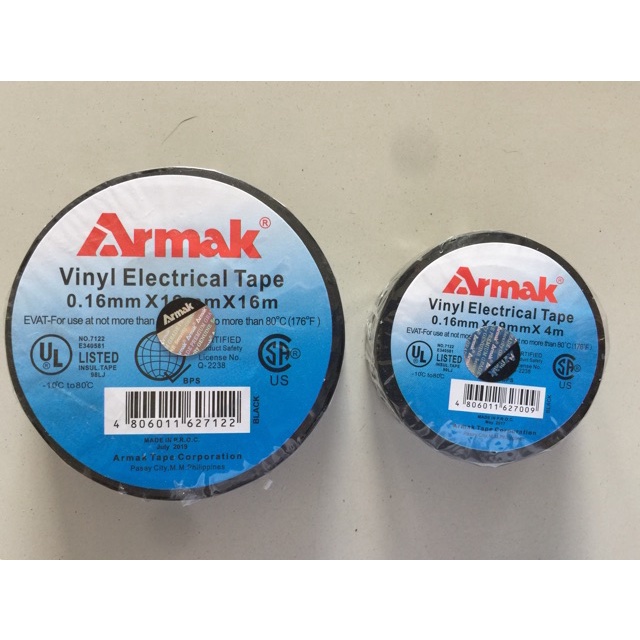 ARMAK VINYL ELECTRICAL TAPE ( 4meters / 16 meters ) | Shopee Malaysia