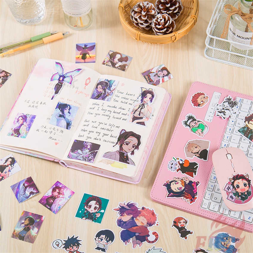 Demon Slayer - Kochou Shinobu / Kisatsutai / Juuni Kitsuki Stickers ...