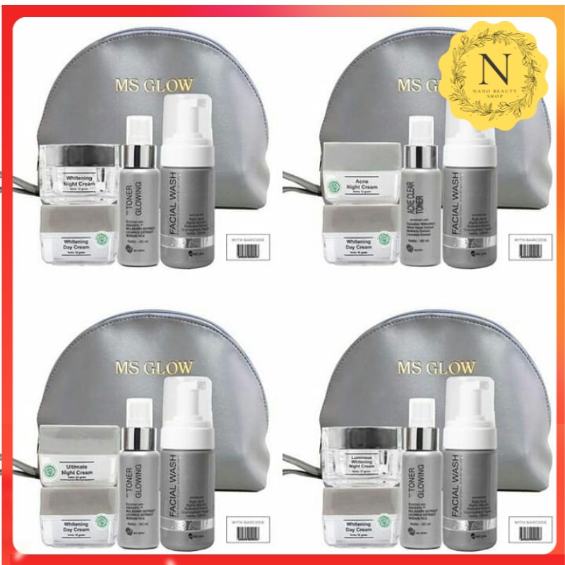 Ms Glow Skincare set (Whitening / Acne / Luminous / Ultimate) + FREE ...