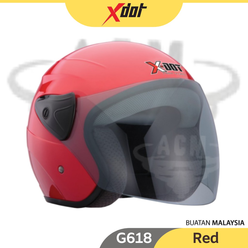XDOT G618N Open Face Helmet Motor Helmets Topi Keledar G618 G 618 N X ...
