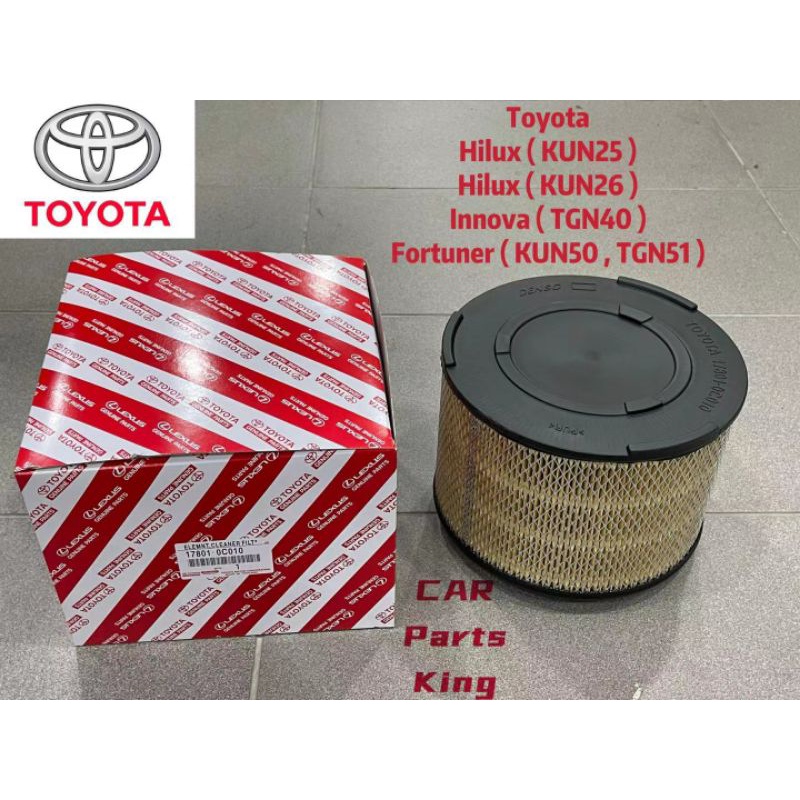( 100 % ORIGINAL ) TOYOTA AIR FILTER ( 17801-0C010 ) HILUX KUN25 HILUX ...
