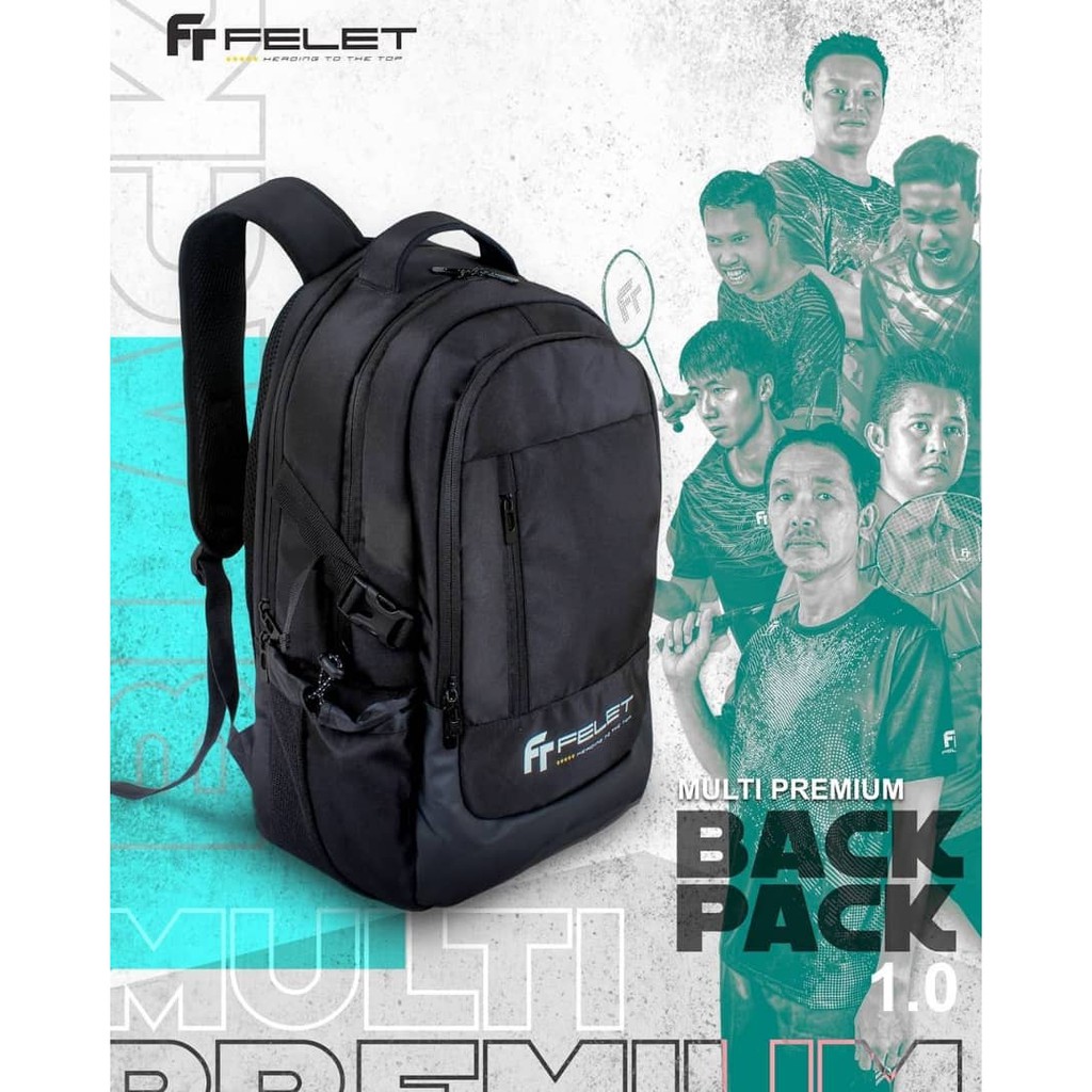 Felet Backpack Multi Premium ( 1.0 / 2.0 ) 100% Original | Shopee Malaysia