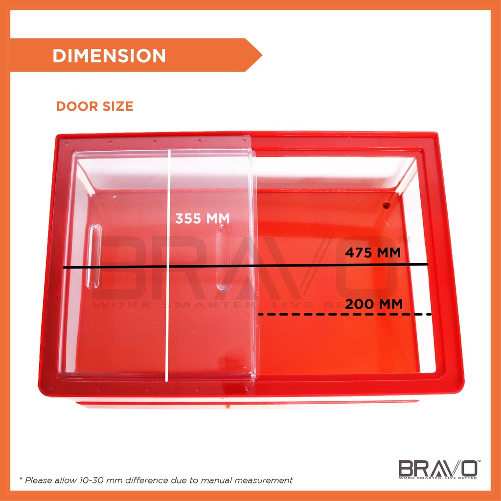 Balang Buah Balang Buah Potong Acrylic Fruit Case Bekas Buah-buahan ...