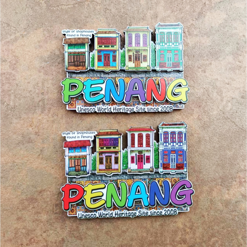 Fridge Magnet ! tourism Penang latest MDF fridge Magnet , 3d fridge ...