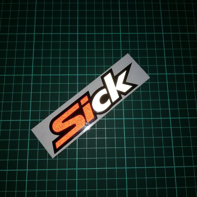 Sticker sick(reflection) | Shopee Malaysia
