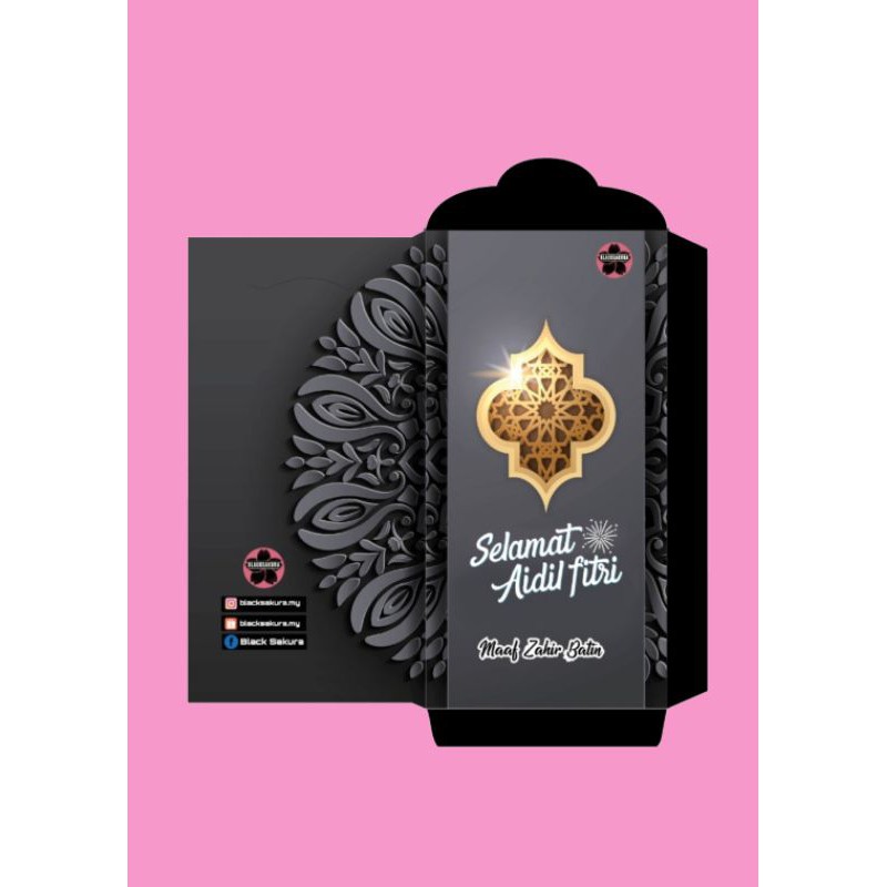 Sampul Raya/Sampul Duit Raya/Set sampul Raya Limited Edition by Black ...