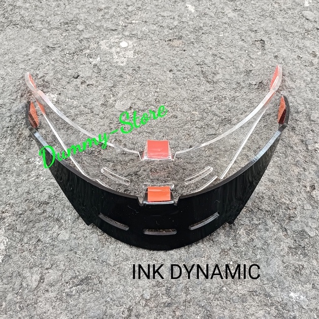 Ink DYNAMIC Acrylic Helmet Spoiler | 3mm Thick/Dynamic INK SPOILER ...