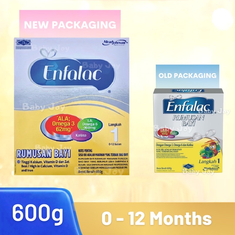 ENFALAC STEP 1 REGULAR (600g) Exp:11/2024 | Shopee Malaysia