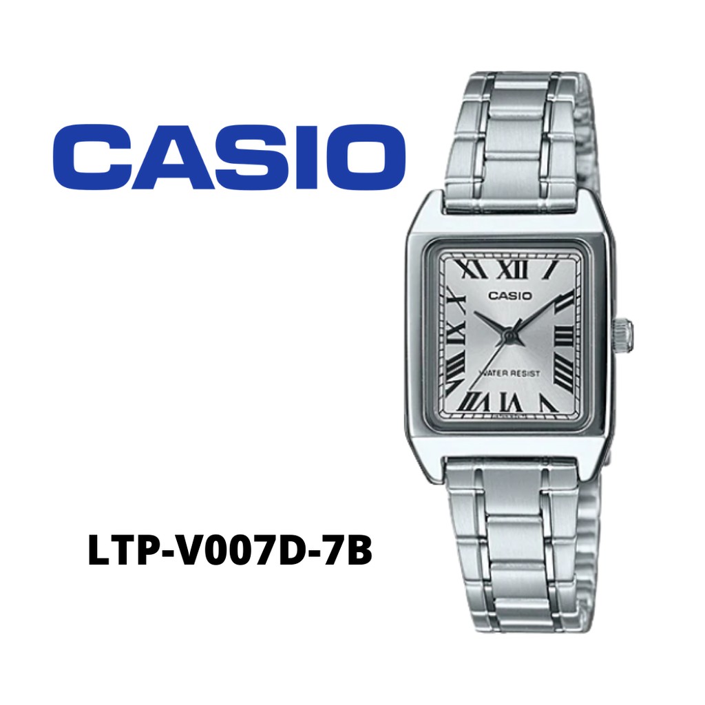 Casio Ltp V007d Series Standard Analog Ladies Watch Jam Tangan Wanita Jam Tangan Perempuan