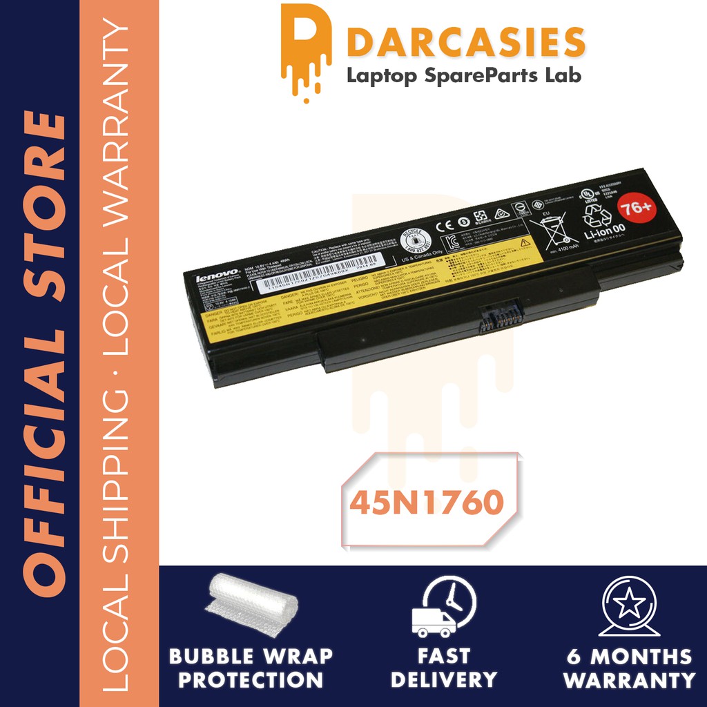 Lenovo ThinkPad E550 E555 E560 45N1760 45N1761 Original Replacement ...