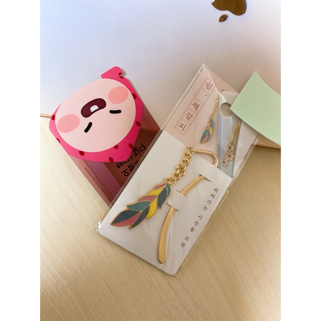Daiso Korea Spring Collection: Cherry Blossoms Bookmarks | Shopee Malaysia