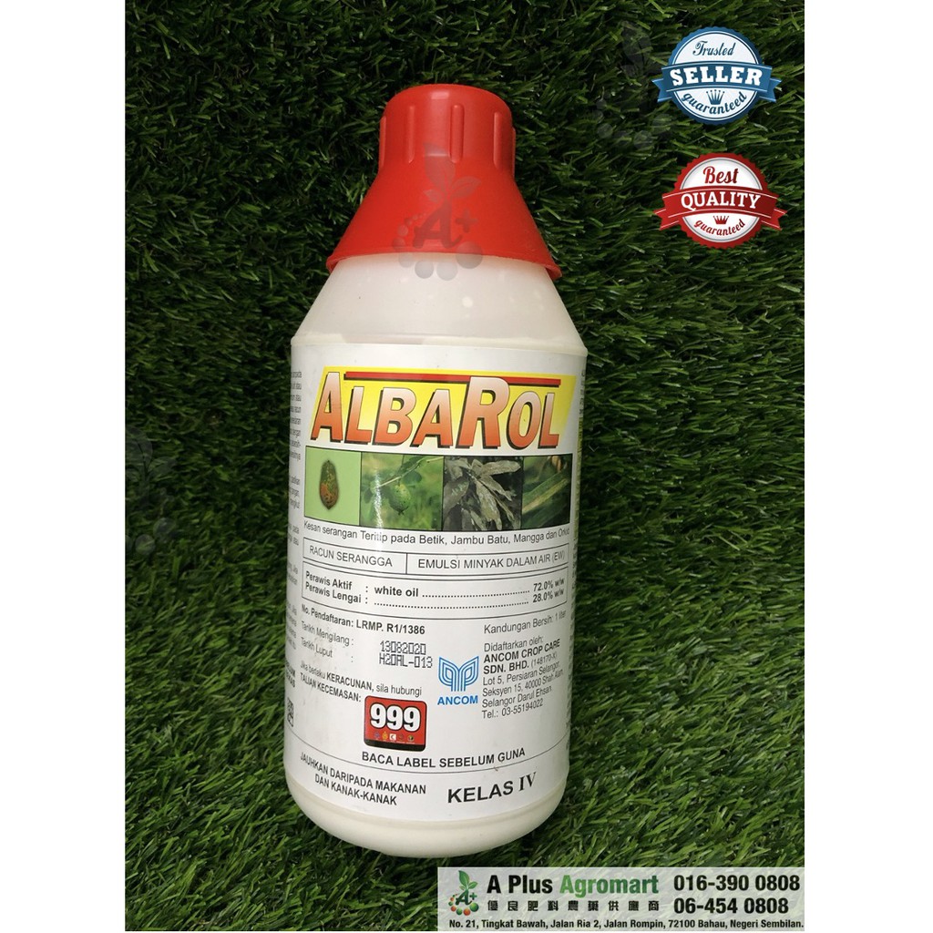Racun Serangga White Oil 72% Albarol (1 liter) | Shopee Malaysia