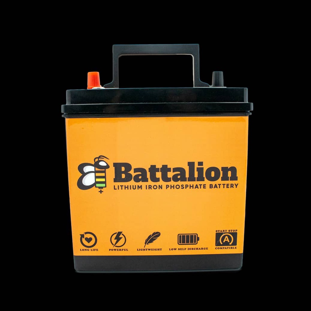 Battalion Lithium Iron Phosphate Car Starter Battery - JAP55 & EURO70 ...