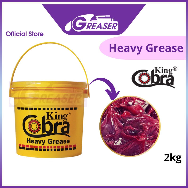 Greaser King Cobra Heavy Grease / Brush Cutter Minyak Gris Mesin Rumput ...