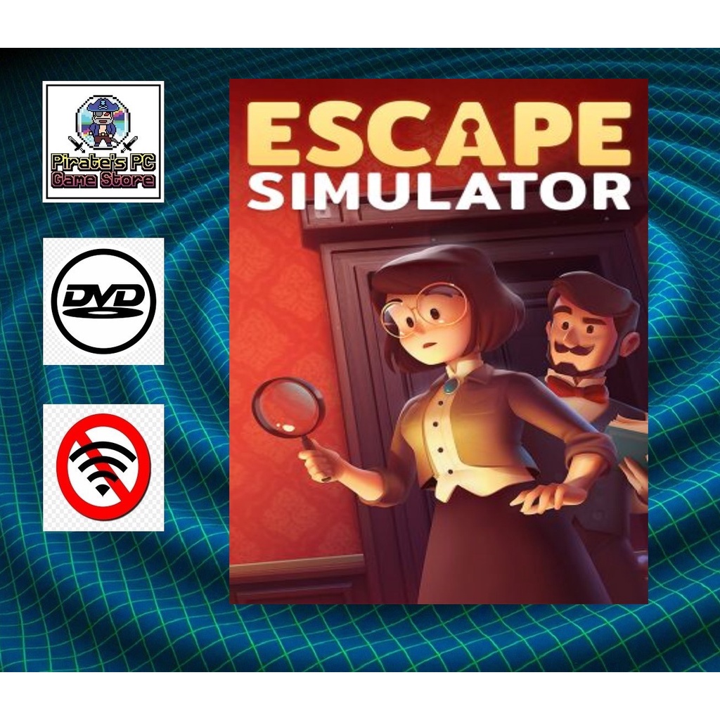 (PC DVD) Escape Simulator (Steampunk DLC Added) | Shopee Malaysia
