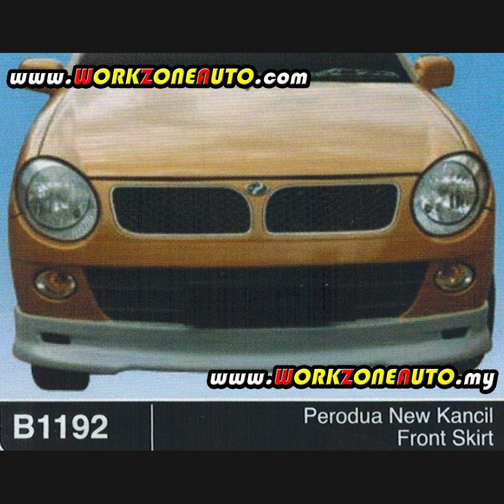 B1192 Perodua New Kancil Fiber Front Skirt | Shopee Malaysia