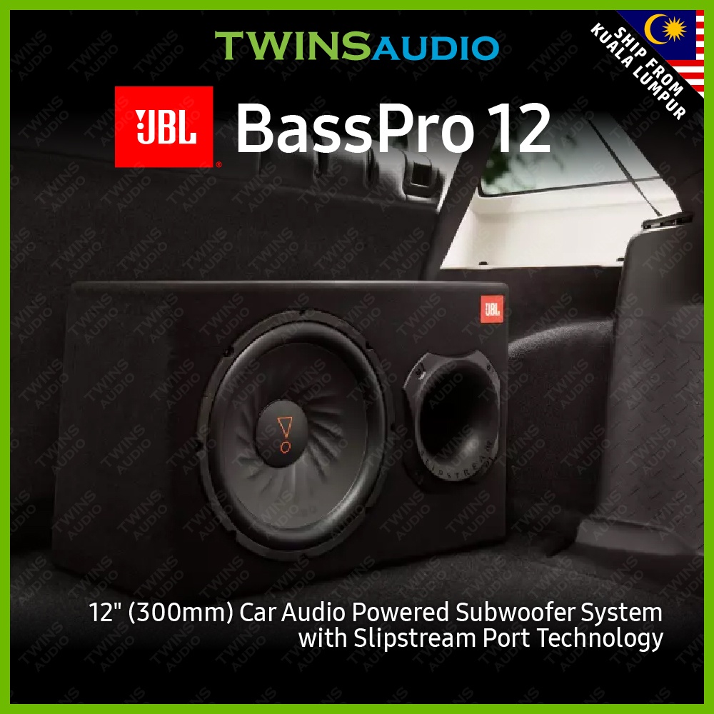 JBL Basspro 8 8” (200mm) / BassPro 12 - 12" (300mm) Car Audio Powered ...