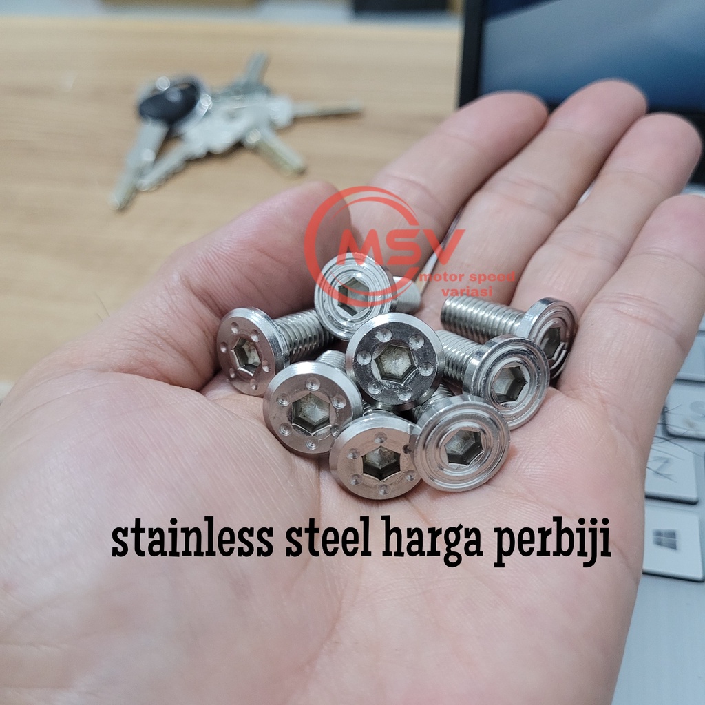 Probolt STAINLESS DISC DISC BOLT UNIVERSAL UNIT PRICE | Shopee Malaysia