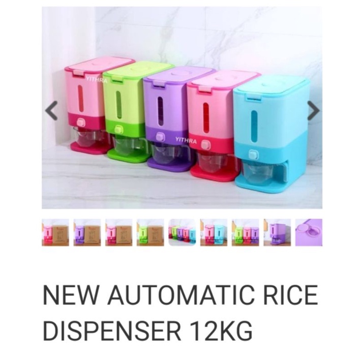 AUTOMATIC RICE DISPENSER 12KG | Shopee Malaysia