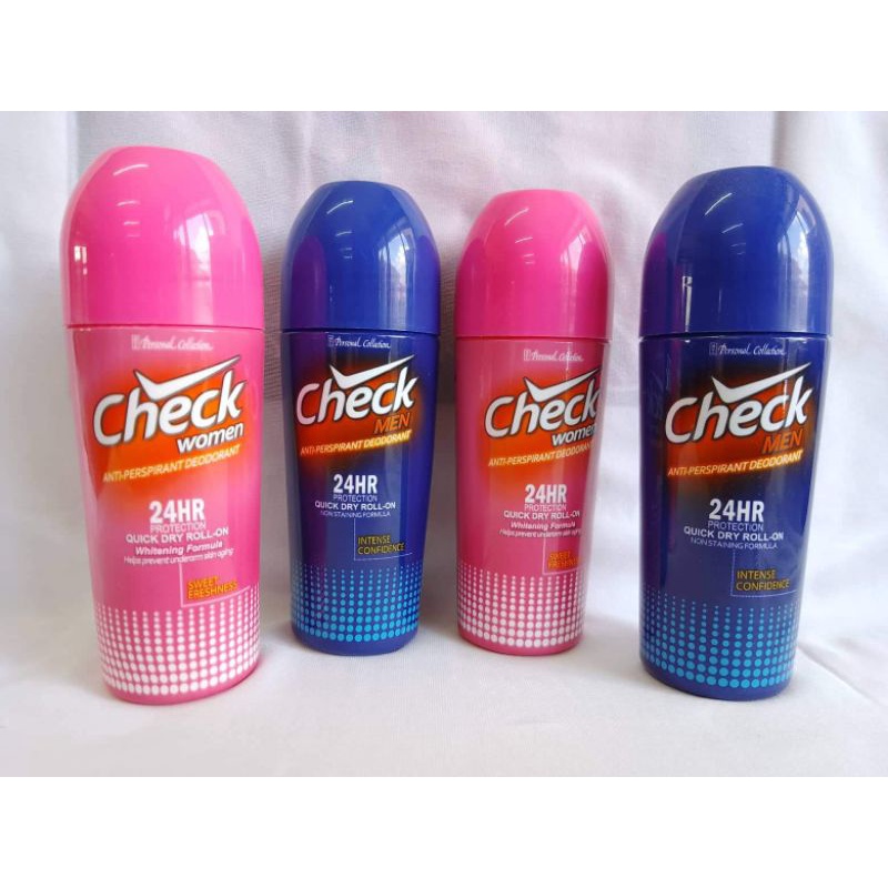 PC Check deodorant for men/women 50ml | Shopee Malaysia