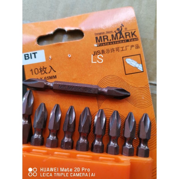 (1PCS)MR.MARK OR BEST JAPAN magnetic MATA SCREWDRIVER BIT POWER DRIVER ...