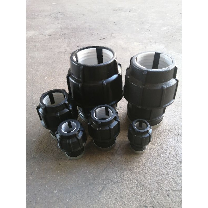 Straight Connector Threaded In The Shape Of Hdpe For Pe Pipe (Female ...