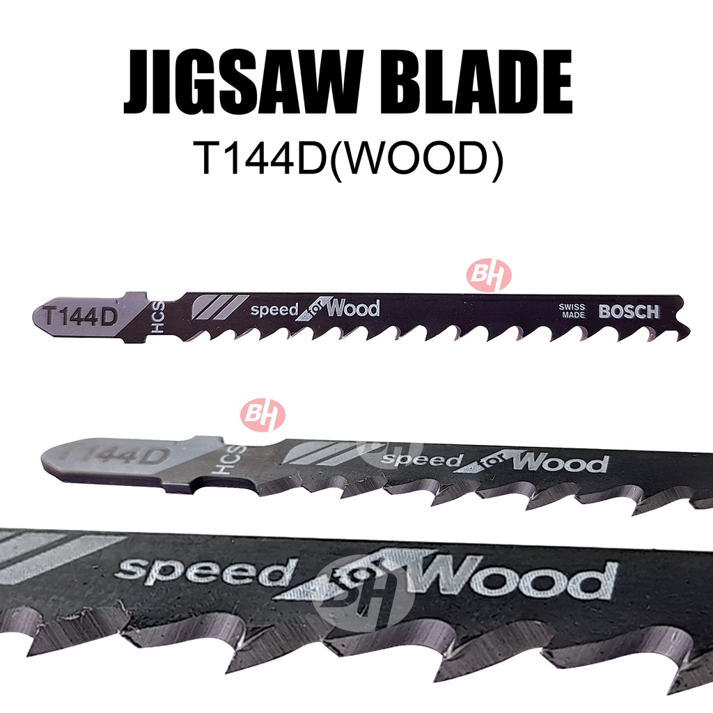 BOSCH JIGSAW BLADE FOR WOOD OR METAL (PCS) ~T101AO WOOD,T118A METAL ...