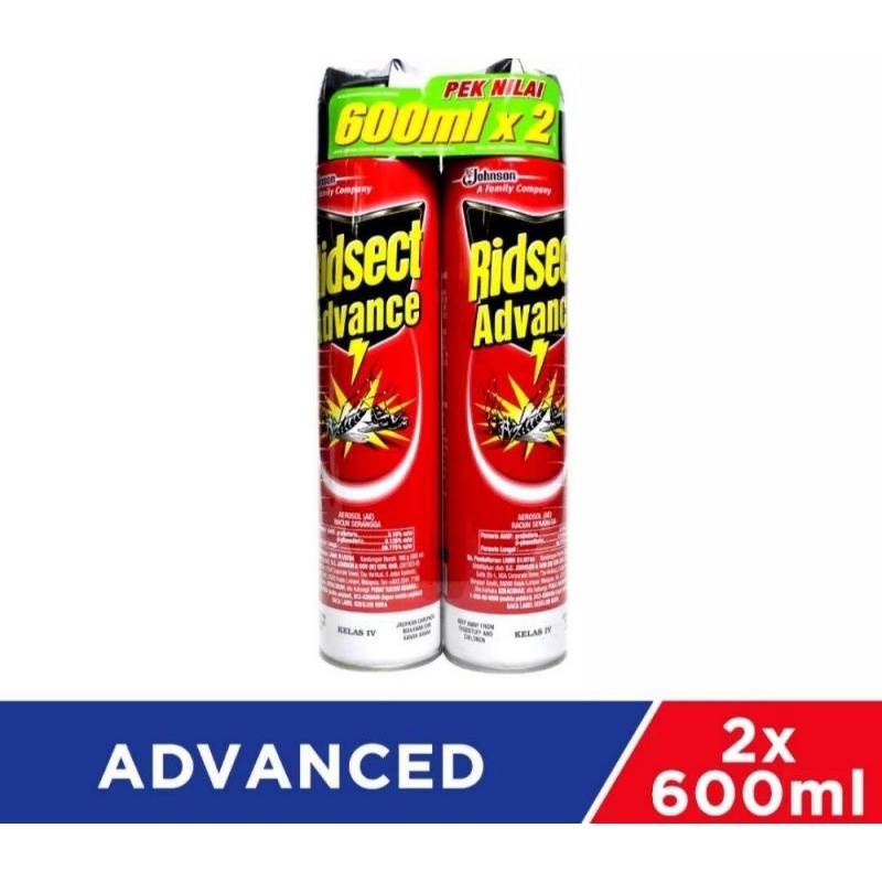 ridsect advance twin pack 2 × 600mL | Shopee Malaysia
