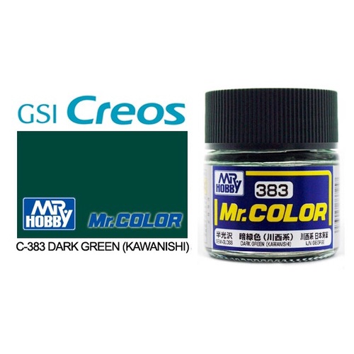 Mr Hobby Mr Color C383 Mr Color Dark Green Kawanishi | Shopee Malaysia