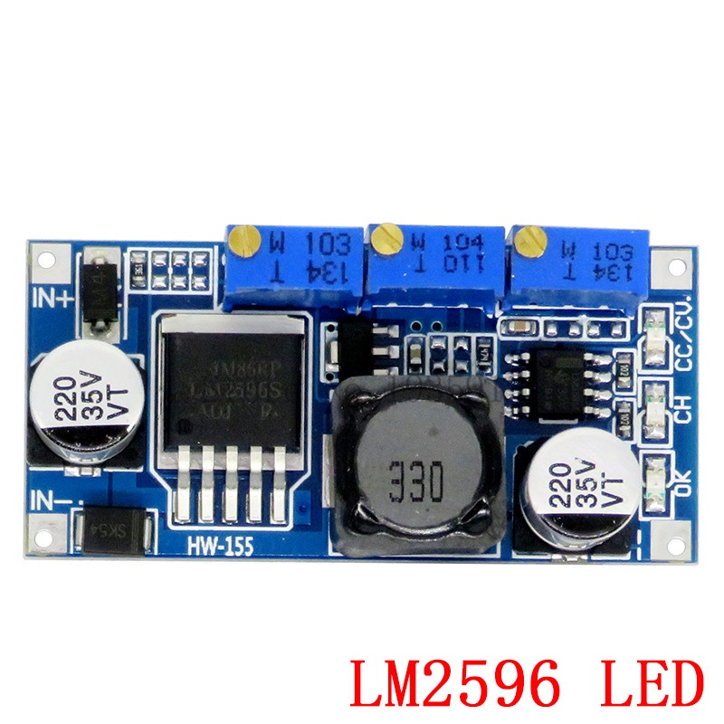 LM2596 LM2596HVS power supply module DC-DC BUCK 3A adjustable buck ...