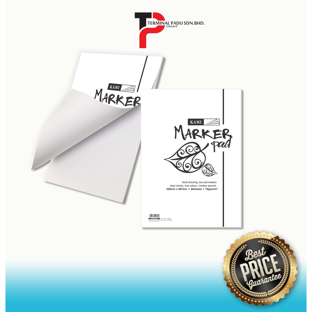 KAMI Brand Marker Pad (40 's) | Shopee Malaysia