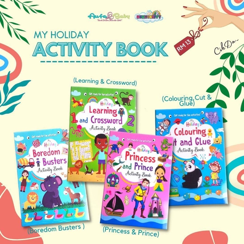 [READY STOCK] MY HOLIDAY ACTIVITY BOOKS FOR CHILDREN - fun educational ...