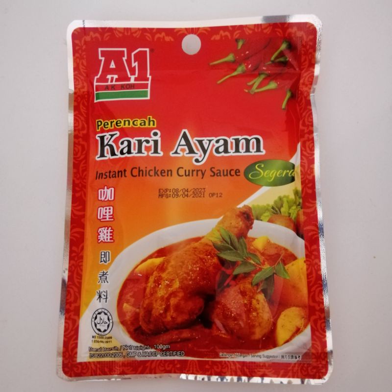 A1 Instant Chicken Curry Sauce (100g) | Shopee Malaysia