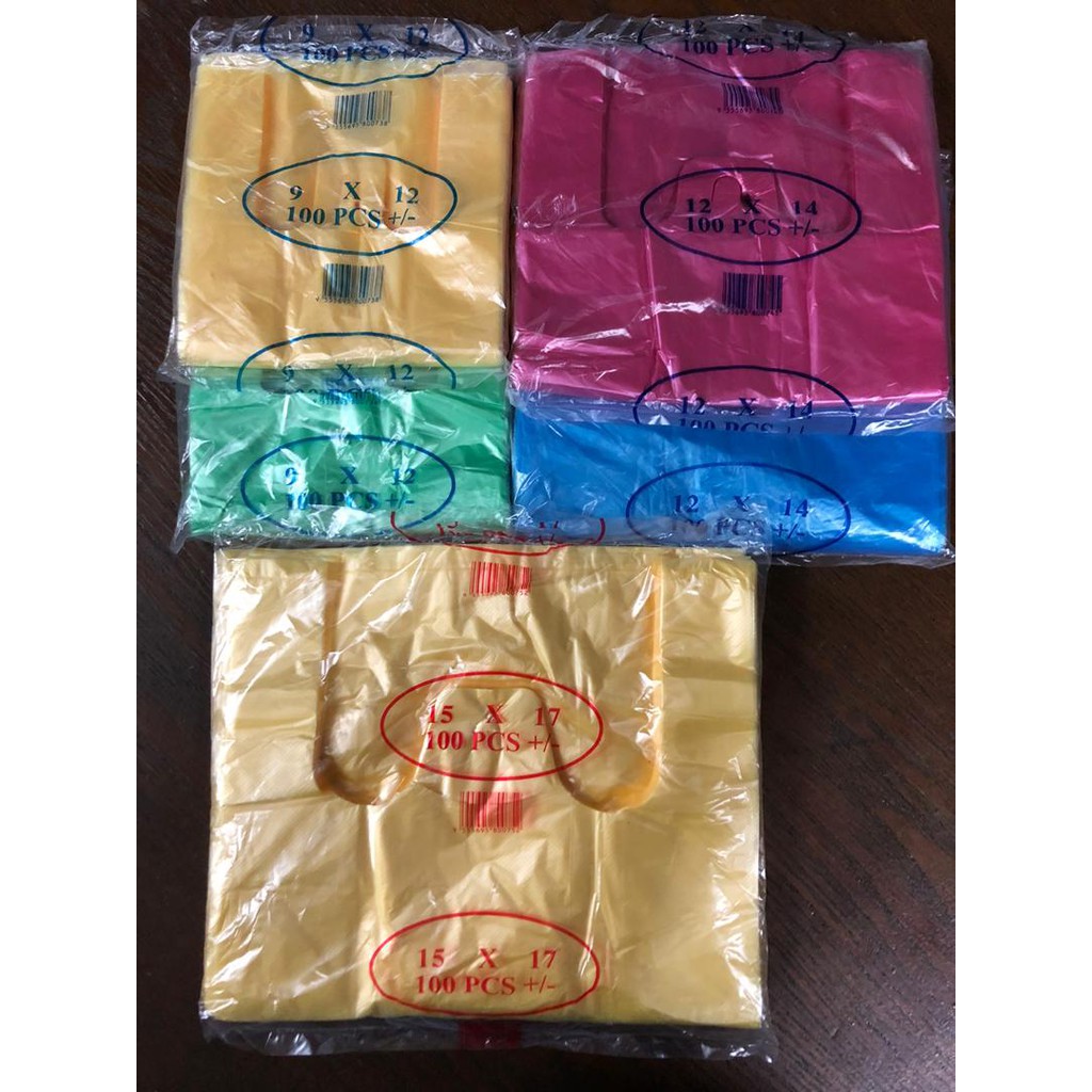 TAPAU - [ 100PCS± **] Quality Singlet Bag / Extra Thin Handle Bag / Beg ...