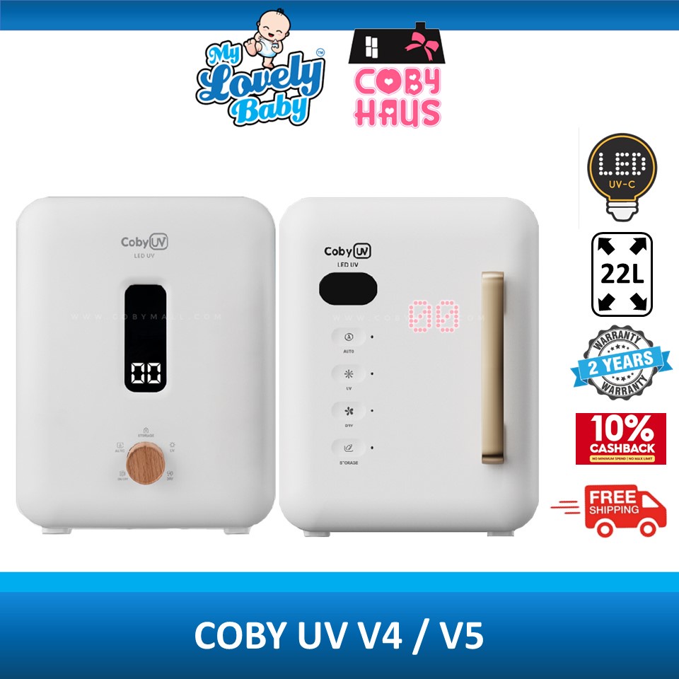 Coby UV LED V5 / Mini V5 / Bueno UV LED Baby Sterilizer & Dry | Shopee ...