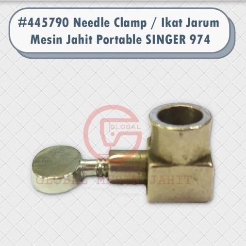 MESIN 445790 Needle Clamp Needle Tie Singer 974 Portable Sewing Machine ...